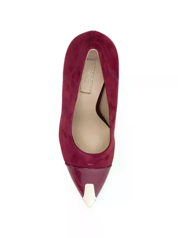 Liu Jo Suede Metal-tip Pumps