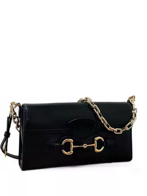 Gucci Horsebit Ristretto Medium Shoulder Bag