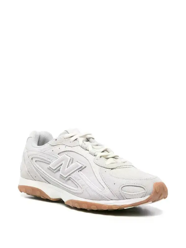 NEW BALANCE 204l Suede Logo-patch Sneakers