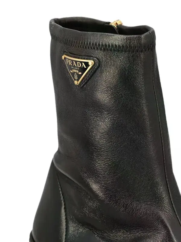 Prada Stretch-nappa-leather Booties