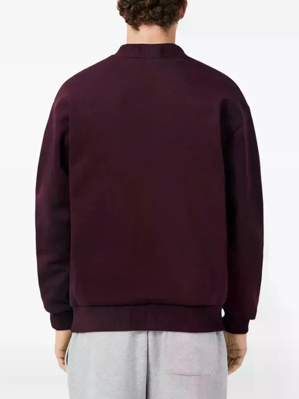 Lacoste Cotton Fleece Sweatshirt