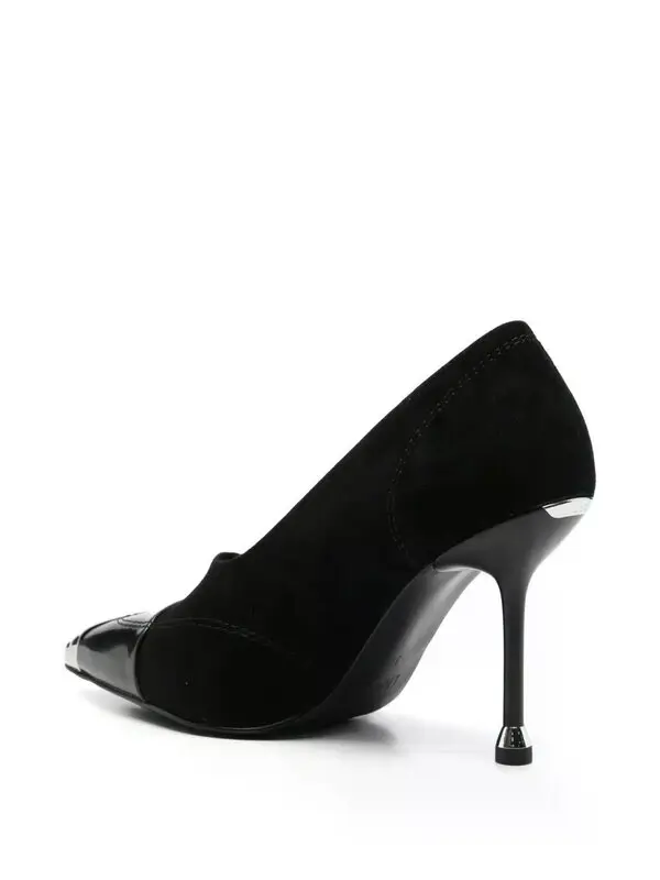 Liu Jo Metal-tip Panelled Pumps - Black