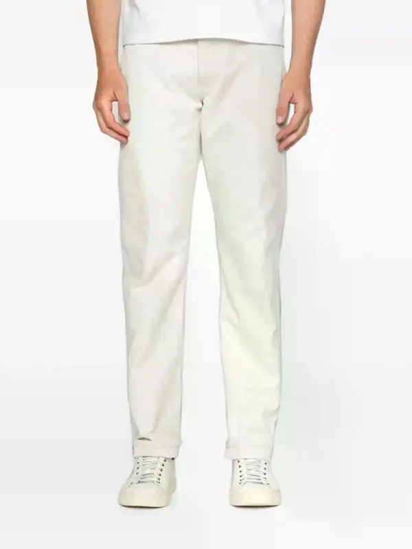 Naked & Famous Denim True Guy Straight-leg Jeans - Neutrals