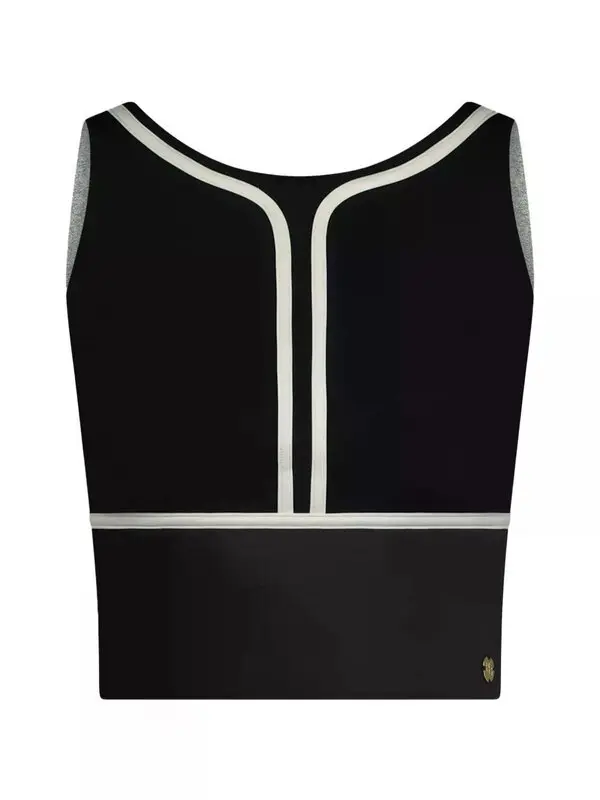 HOUSE OF GRAVITY Contrast-detail Crop Top