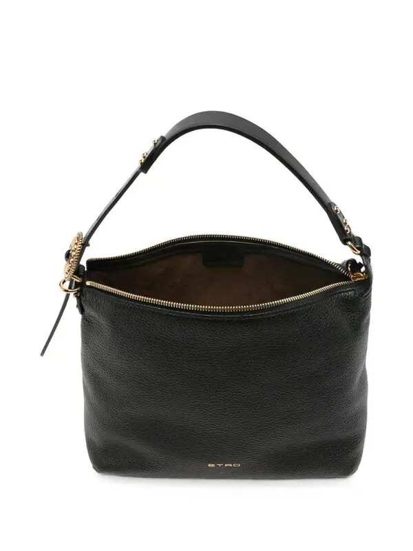 Etro Grainy Leather Shoulder Bag
