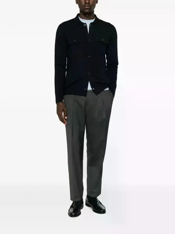 ZANONE Knitted Button-up Cardigan