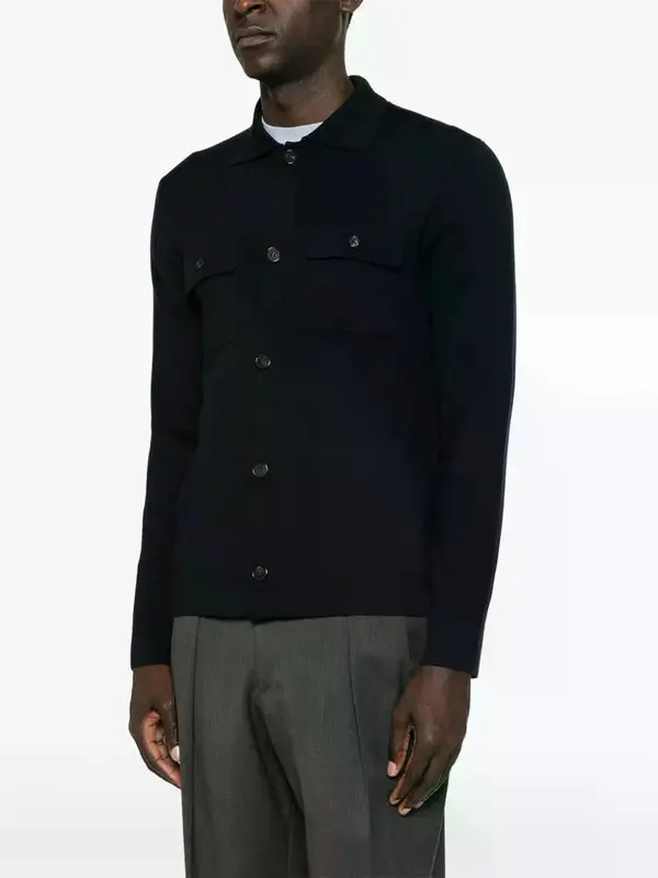 ZANONE Knitted Button-up Cardigan