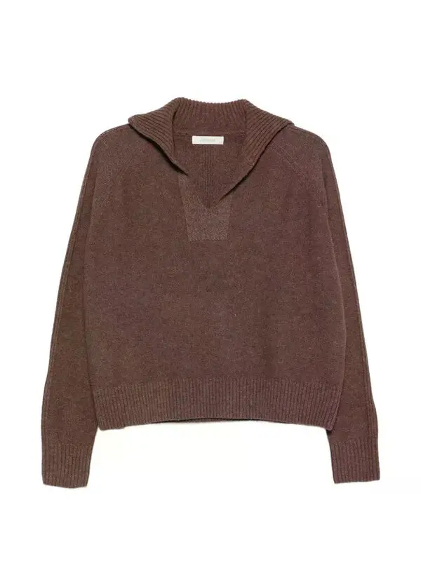 JCSOPHIE Pilar Sailor-collar Raglan-sleeve Sweater