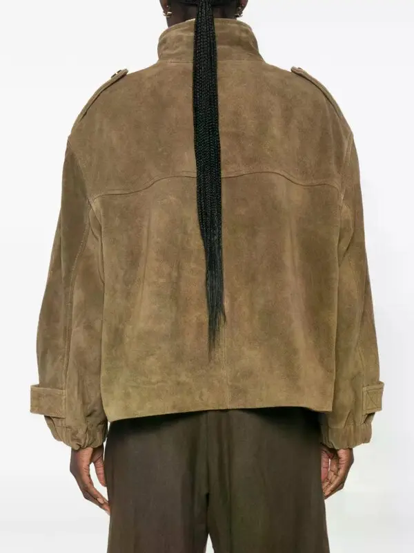 SESSUN Suede Flap-pocket Jacket