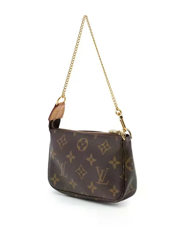 LOUIS VUITTON Monogram Mini Pochette Accessoires Handbag