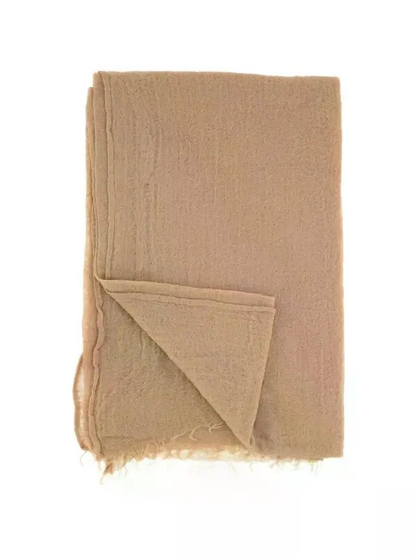 Destin Frayed-edge Scarf - Neutrals