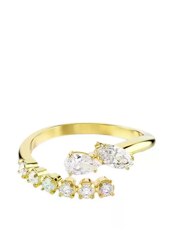 SWAROVSKI Mesmera Crystal-embellished Wrap Ring - Gold