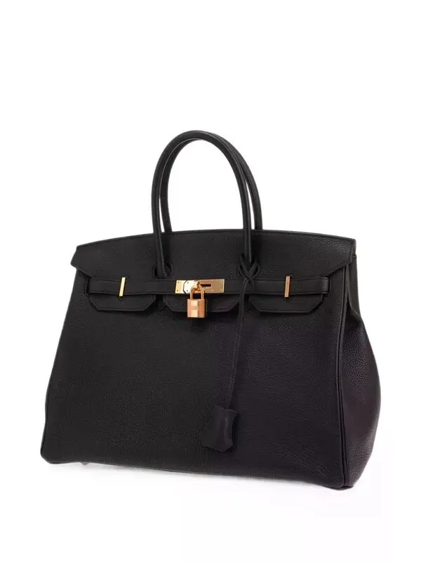 Hermès Birkin Togo Leather Tote Bag - Black