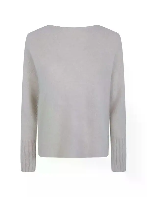 Antonelli Firenze Alpaca Boat-neck Sweater