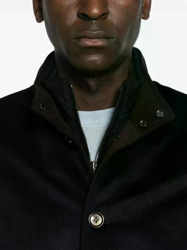 MOORER Button-fastening Bomber Jacket
