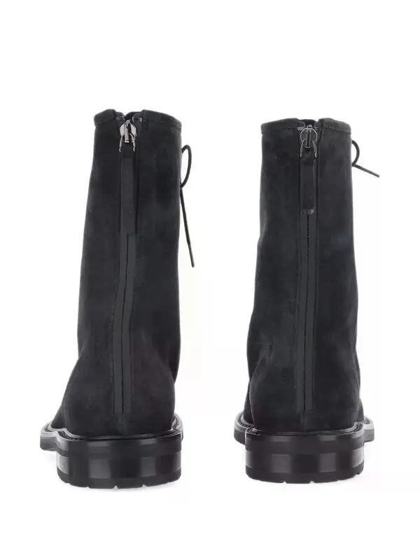 Legres Suede Lace-up Ankle Boots