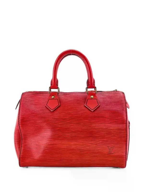LOUIS VUITTON Speedy Handbag Epi Leather 25 Satchel