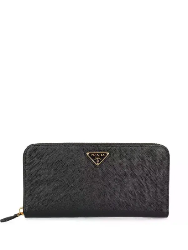 Prada Large Saffiano Leather Wallet