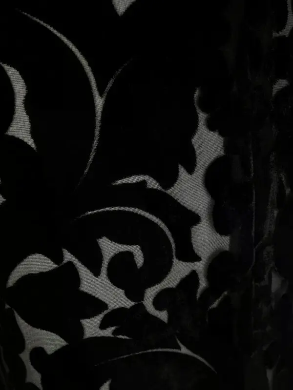 Gucci Floral Devoré Velour Pants