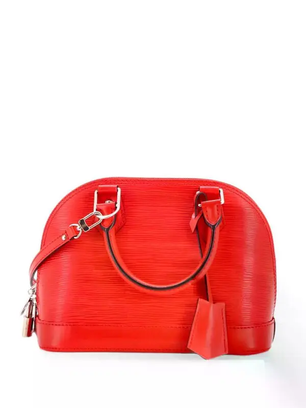 LOUIS VUITTON Alma Handbag Epi Leather Bb Satchel