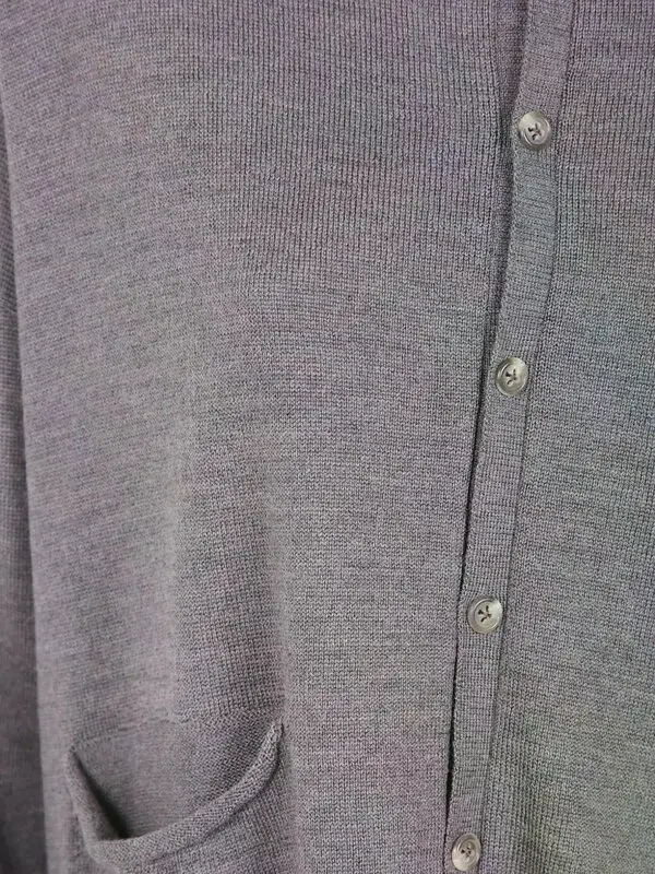 MA'RY'YA Patch-pocket Cardigan