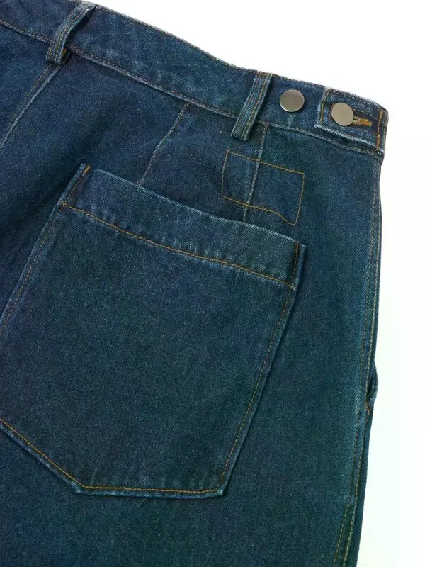 Universal Works Dutch Pleated Loose-fit Jeans