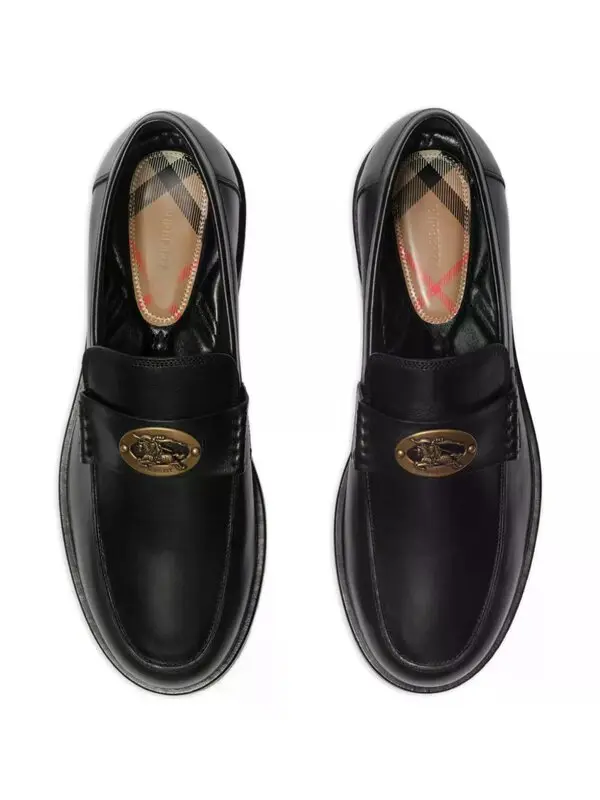 Burberry Leather Pembroke Loafers
