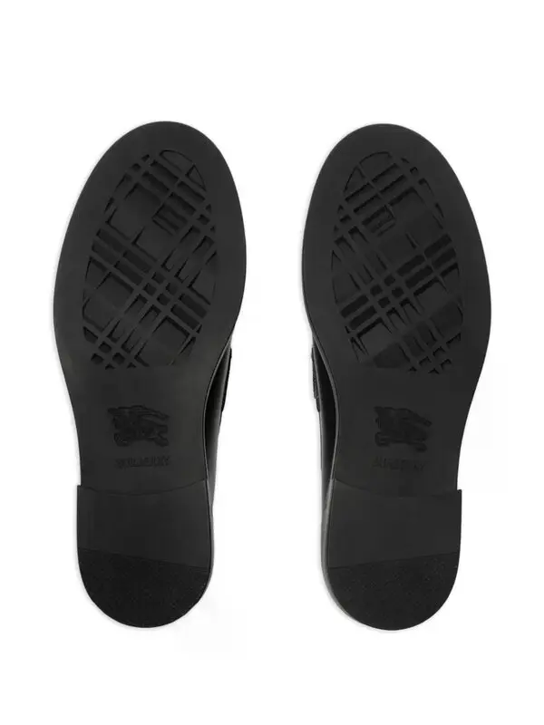 Burberry Leather Pembroke Loafers