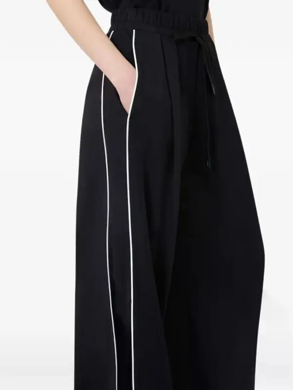 Max Mara Wide-fit Milano-knit Jersey Trousers