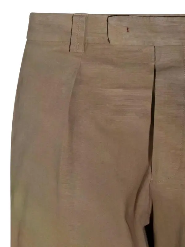 Incotex Pleated-detail Turn-up Trousers