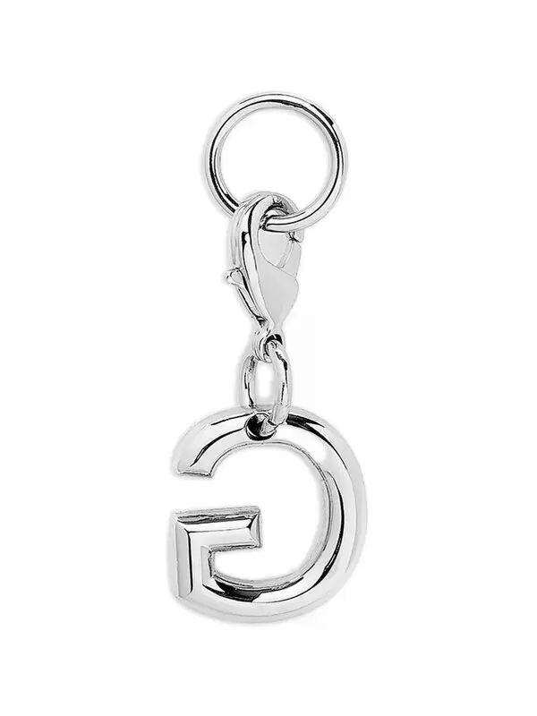 LANCEL Charms G Keyring - Silver