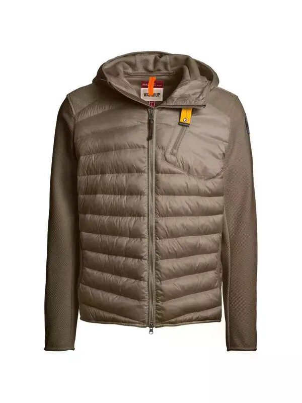 PARAJUMPERS Nolan Hybrid Hooded Jacket - Brown
