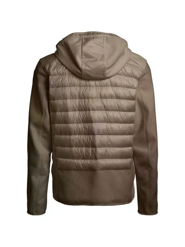 PARAJUMPERS Nolan Hybrid Hooded Jacket - Brown