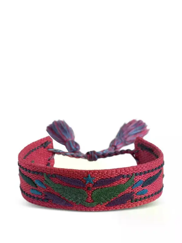 Zadig&Voltaire Wings Woven Bracelet - Pink