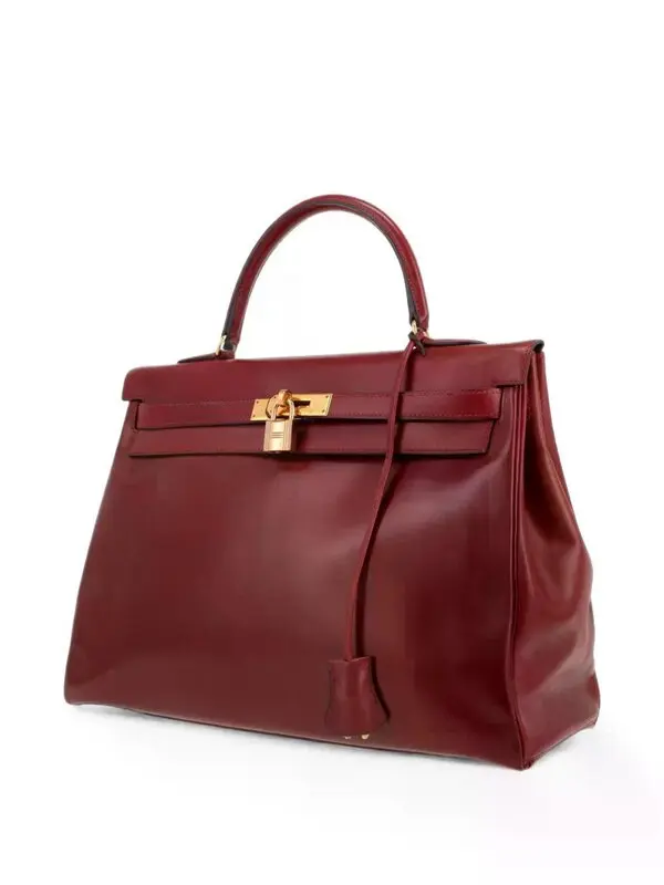 Hermès 1996 35 Kelly Tote Bag - Red