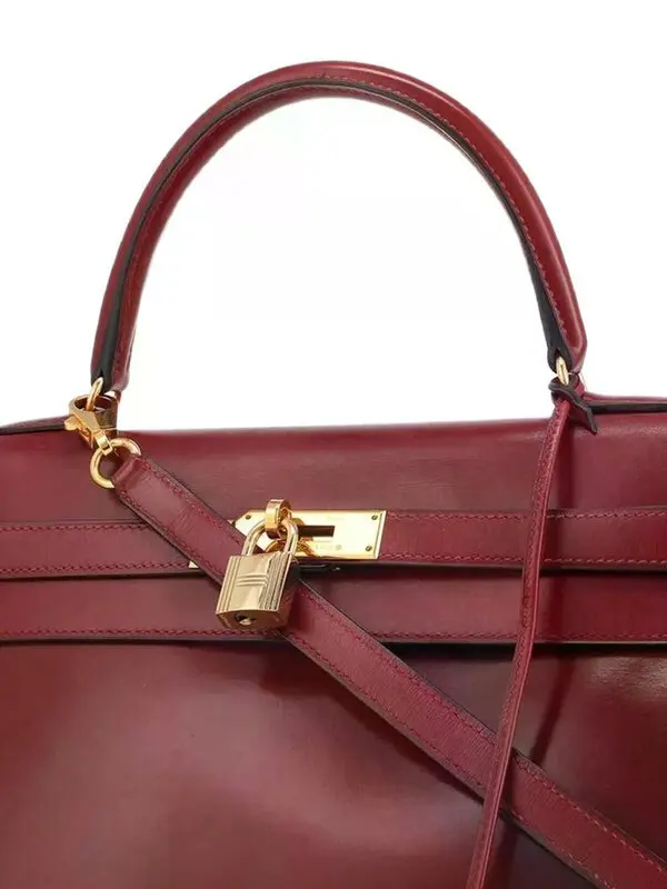 Hermès 1996 35 Kelly Tote Bag - Red