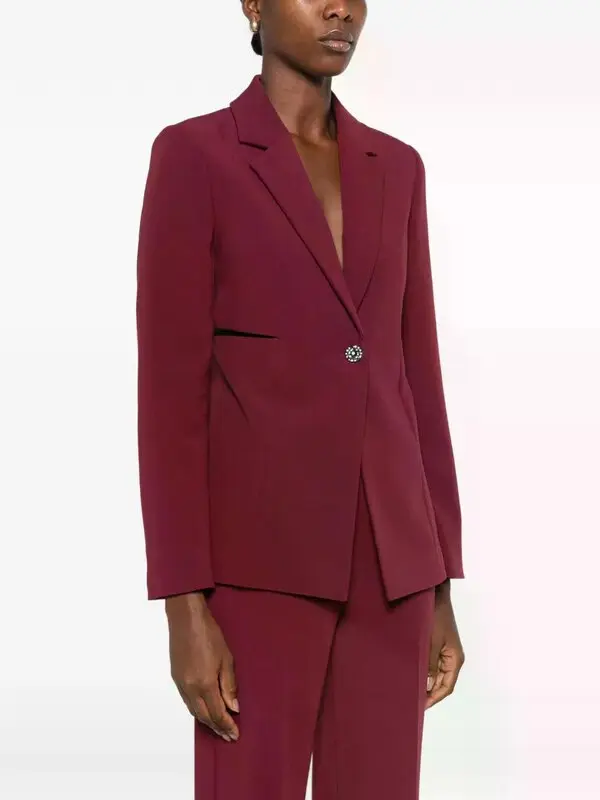 TWINSET Cut-out Single-breasted Jacket