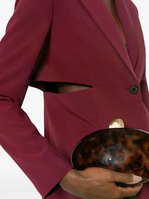 TWINSET Cut-out Single-breasted Jacket