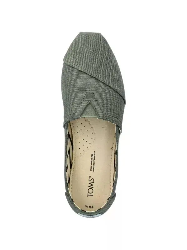 Toms Slip-on Espadrilles - Green