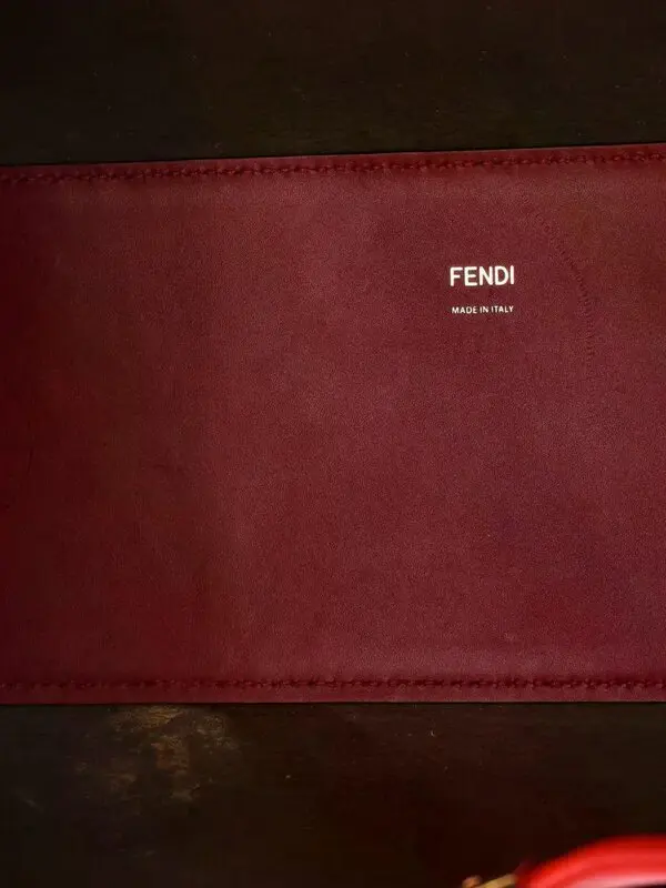 Fendi Sunshine Shopper Leather Medium Tote Bag