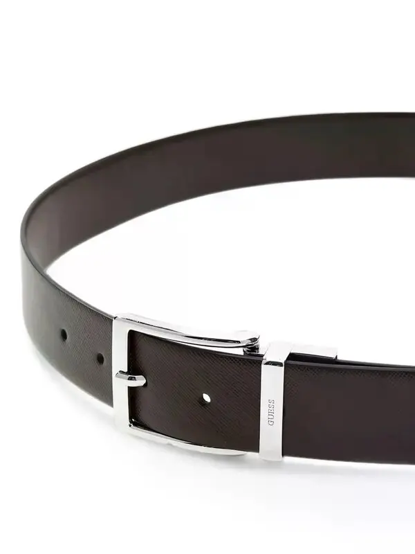 Guess Milano Saffiano Leather Belt