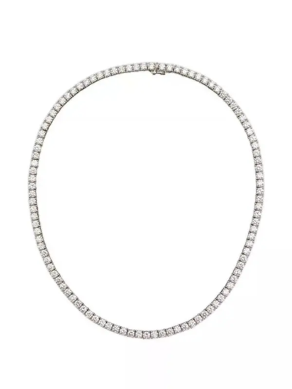 Cartier Essential Lines Diamond Necklace - Silver