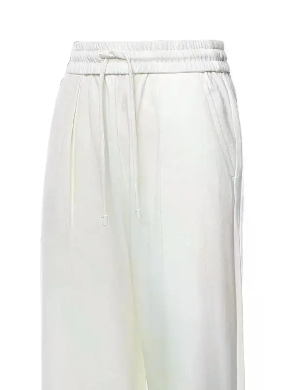 Max Mara Drawstring Wide-leg Track Pants