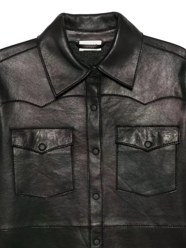 P.a.r.o.s.h Leather Western-style Leather Jacket