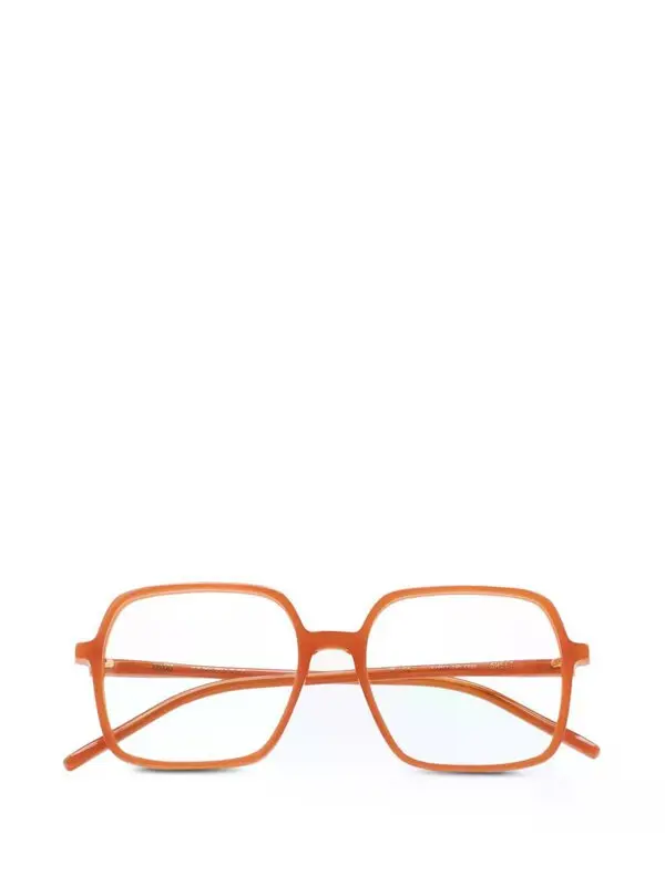 KALEOS Sweet Square-frame Glasses - Orange