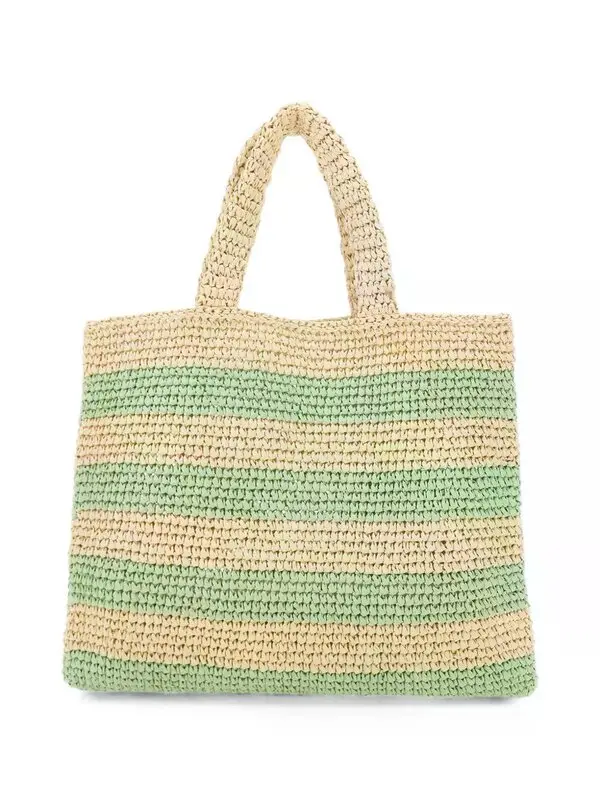 Liu Jo Plentia Cannes Striped Woven Shoulder Bag
