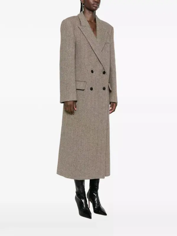 Source Unknown Reyna Double-breasted Coat