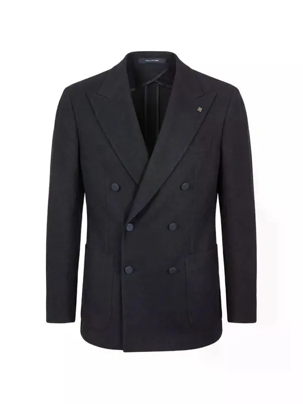 Tagliatore Double-breasted Peak-lapel Blazer