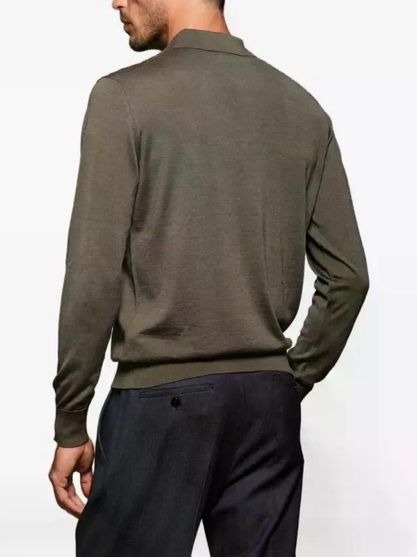 Caruso Long-sleeve Polo Shirt