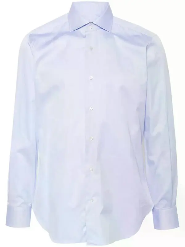 BARBA NAPOLI Long-sleeve Cotton Shirt